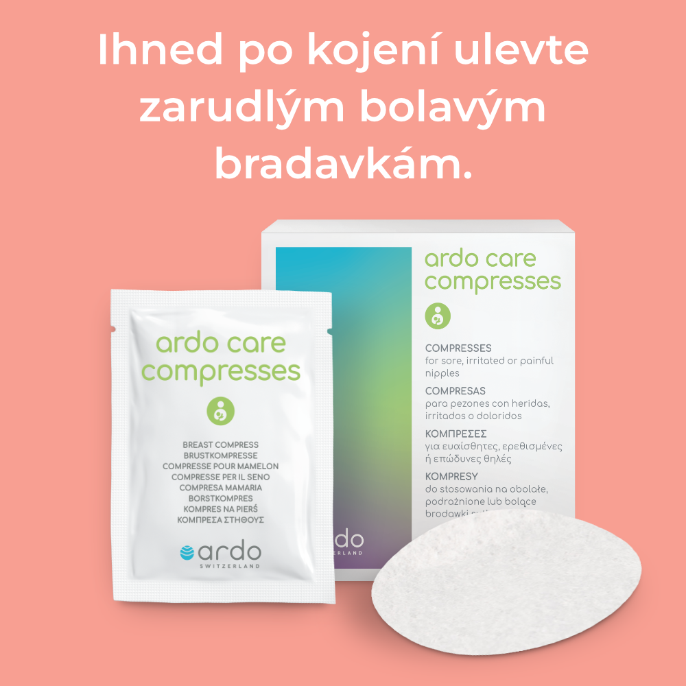 Care Compresses bio aktivní polštářky na prsa – Promama.cz